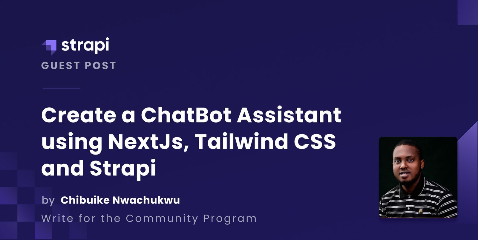 Create a ChatBot Assistant using NextJs, TailwindCss and Strapi