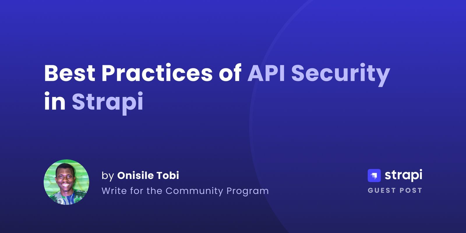 API Security, API Best Practices, Strapi API