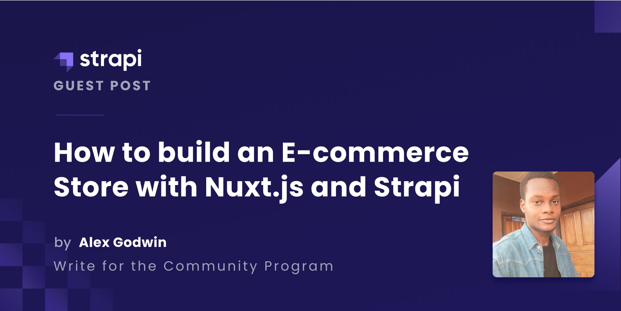 How to build an E-commerce Website with Nuxt.js and Strapi