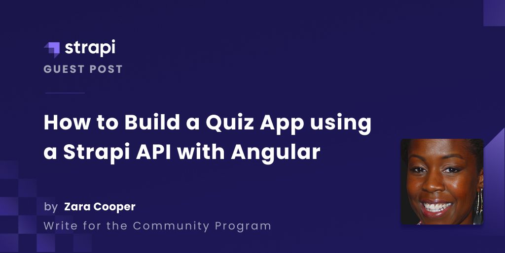 How To Build A Quiz App Using A Strapi Api With Angular