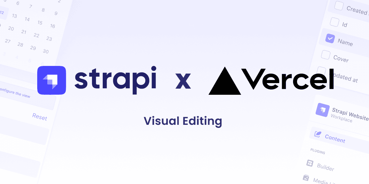Announcing Visual Editing for Strapi powered by Vercel