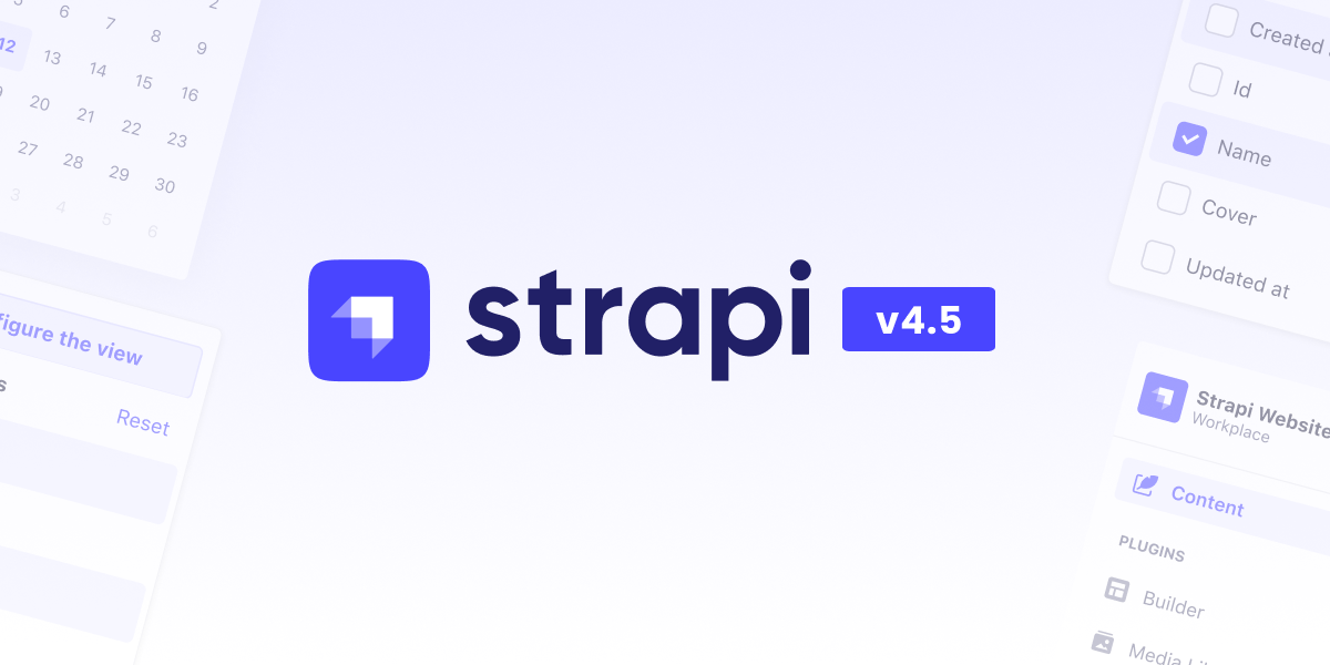 Relations in main layout, marketplace updates and more in Strapi v4.5