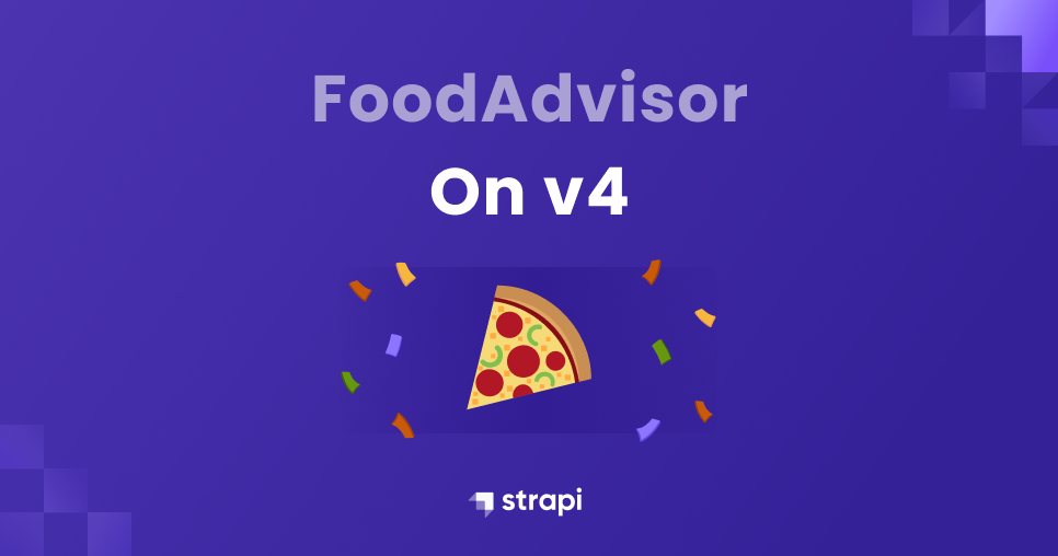 FoodAdvisor now running on v4