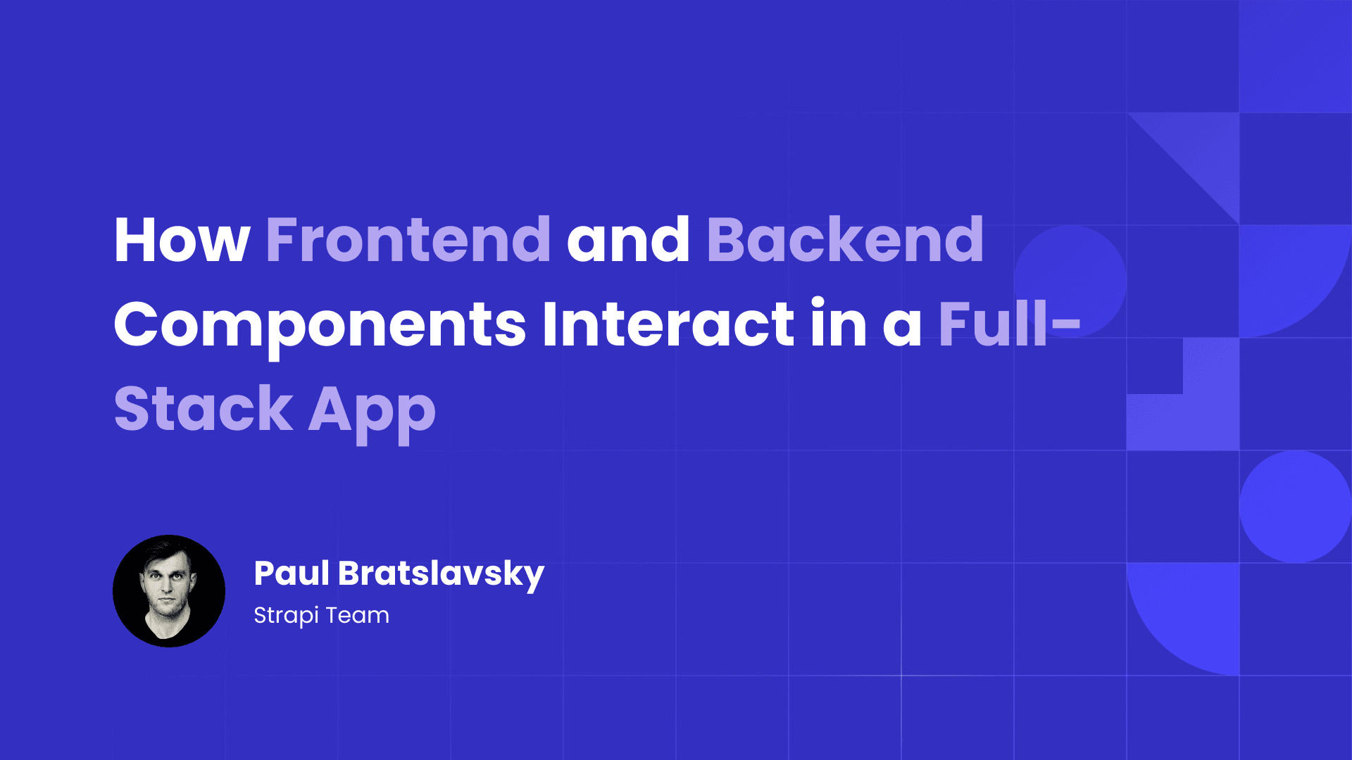 Learn How Frontend and Backend Work Together