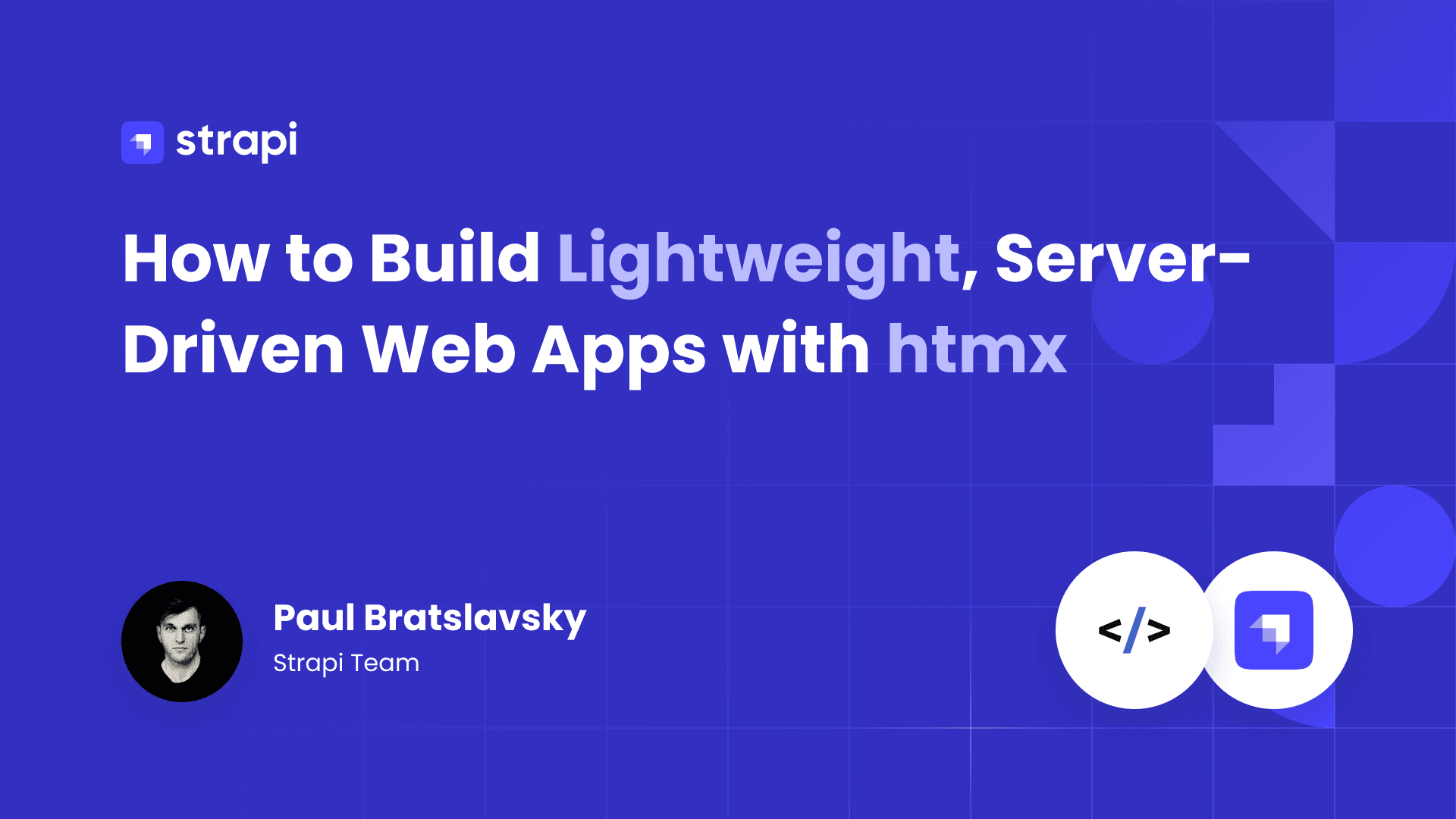 How to Build Lightweight, Server-Driven Web Apps with htmx