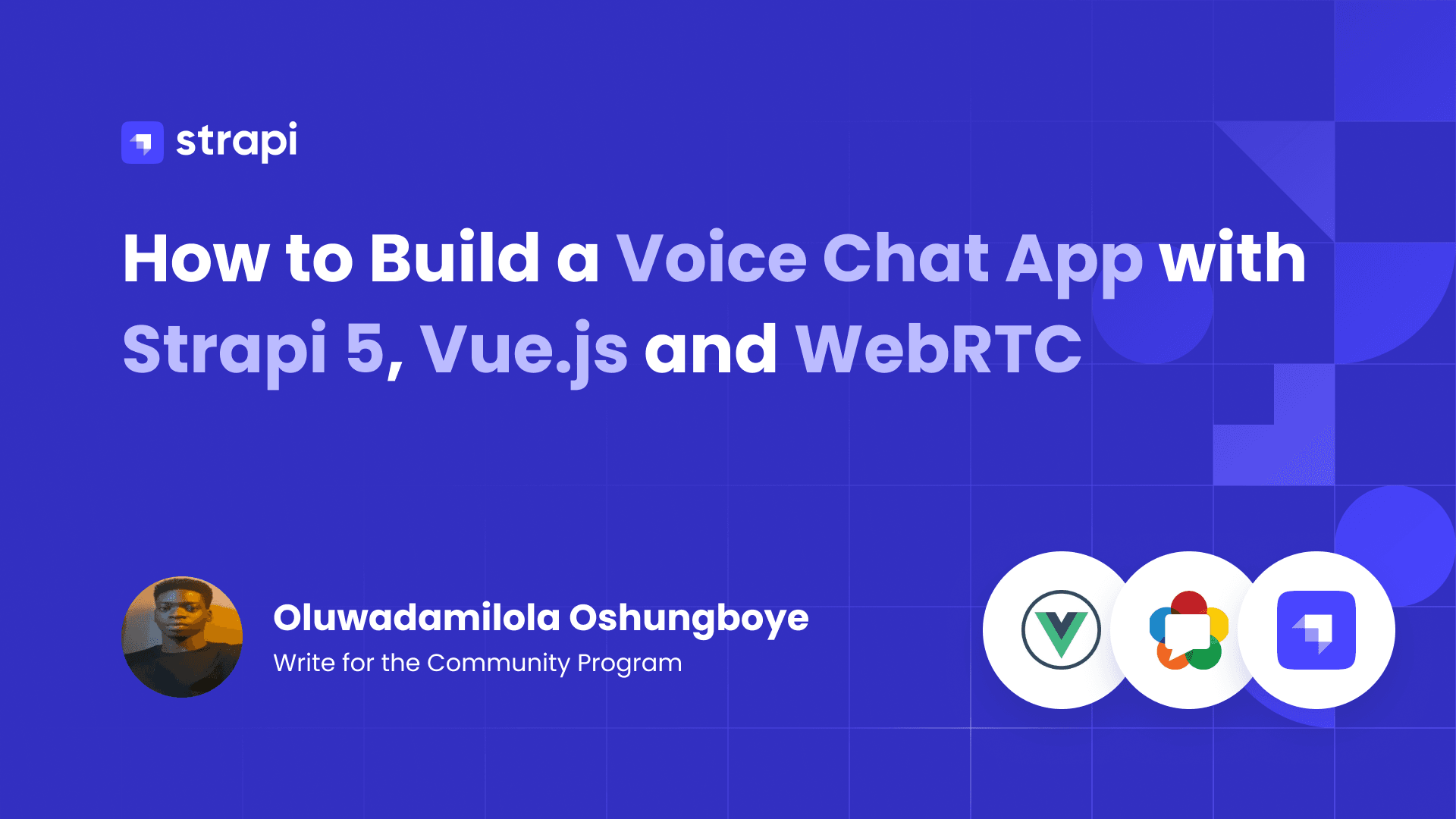 Build a Voice Chat App with Strapi 5, Vue.js and WebRTC