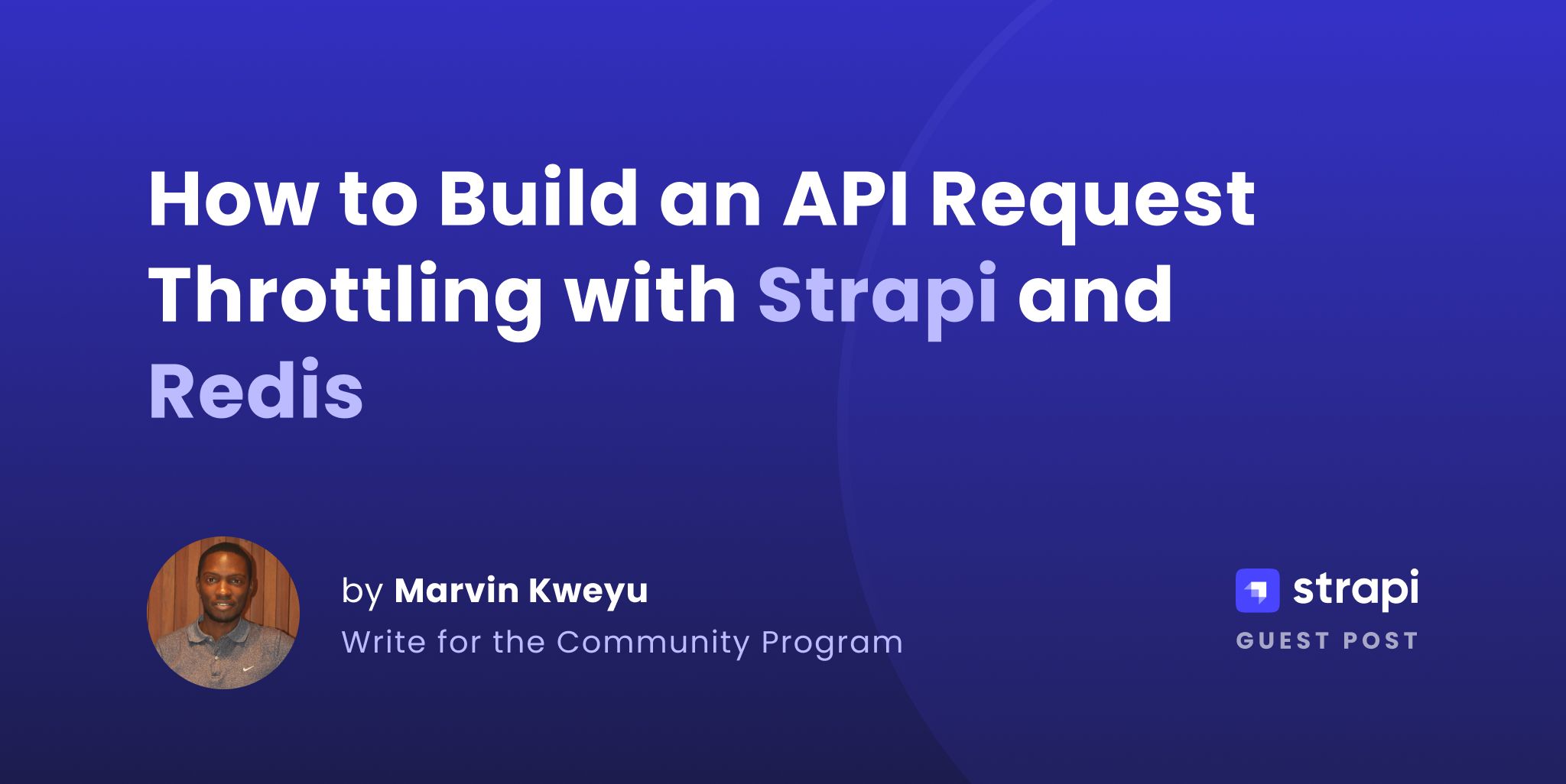 How to Build an API Request Throttling with Strapi and Redis