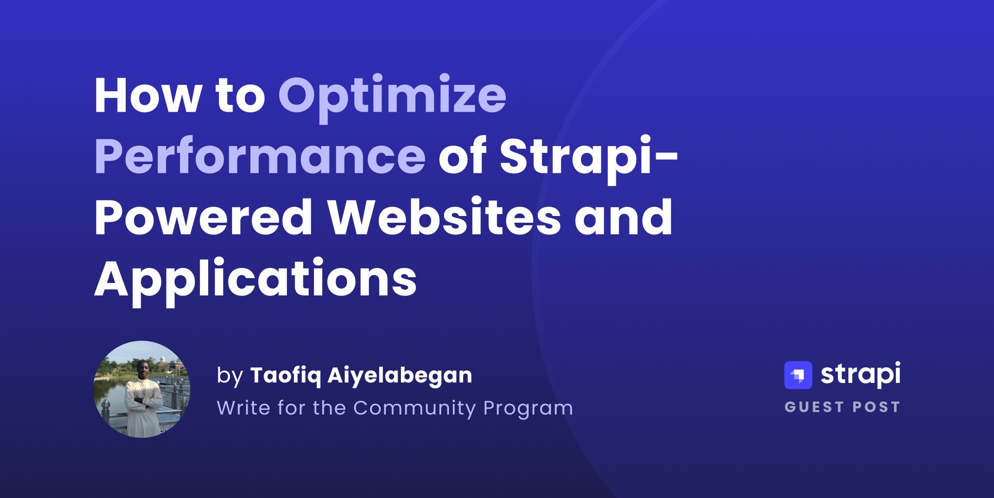 Optimize Performance of Strapi-Powered Websites