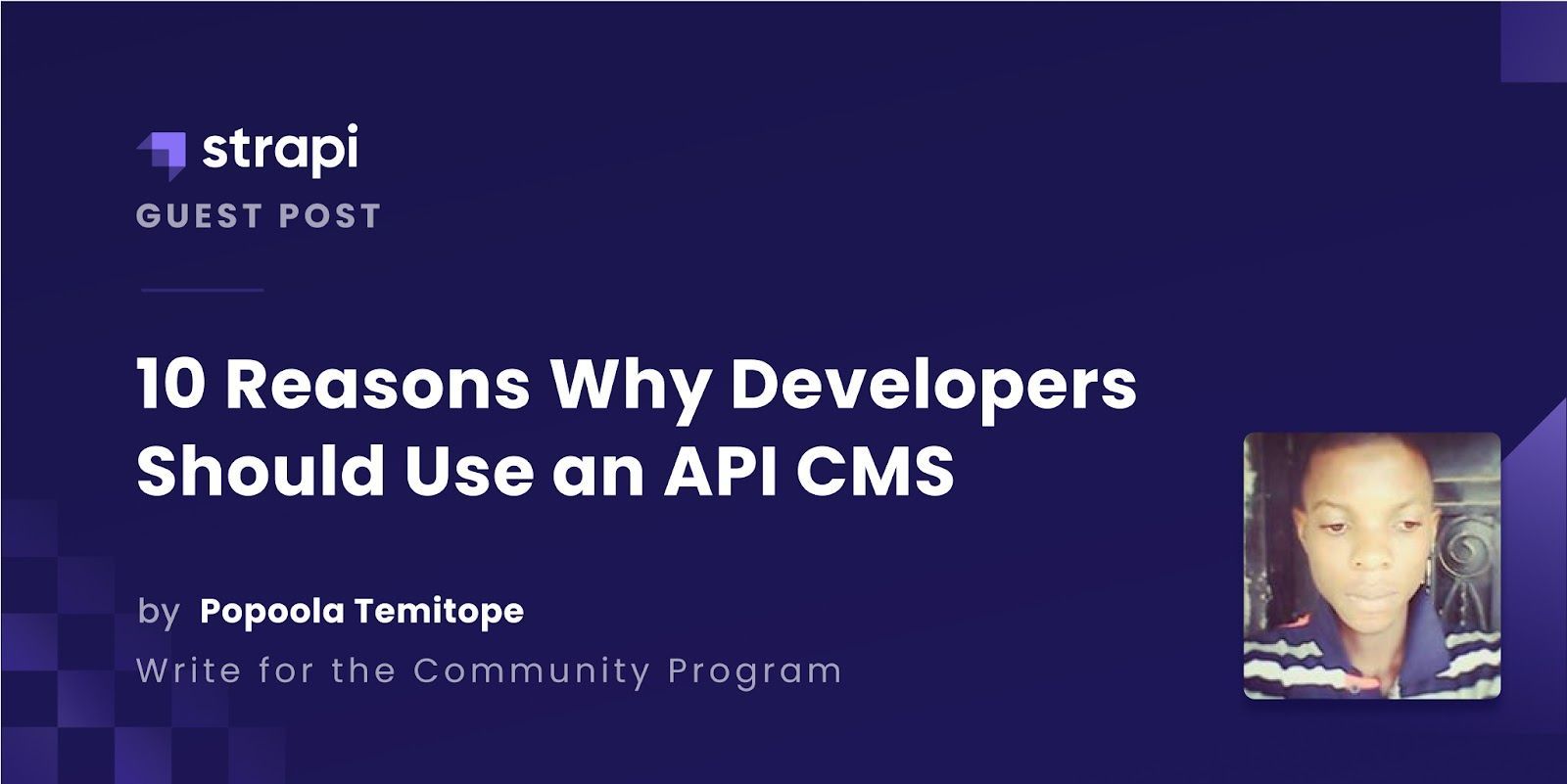 10 Reasons Why Developers Should Use An Api Cms 5704