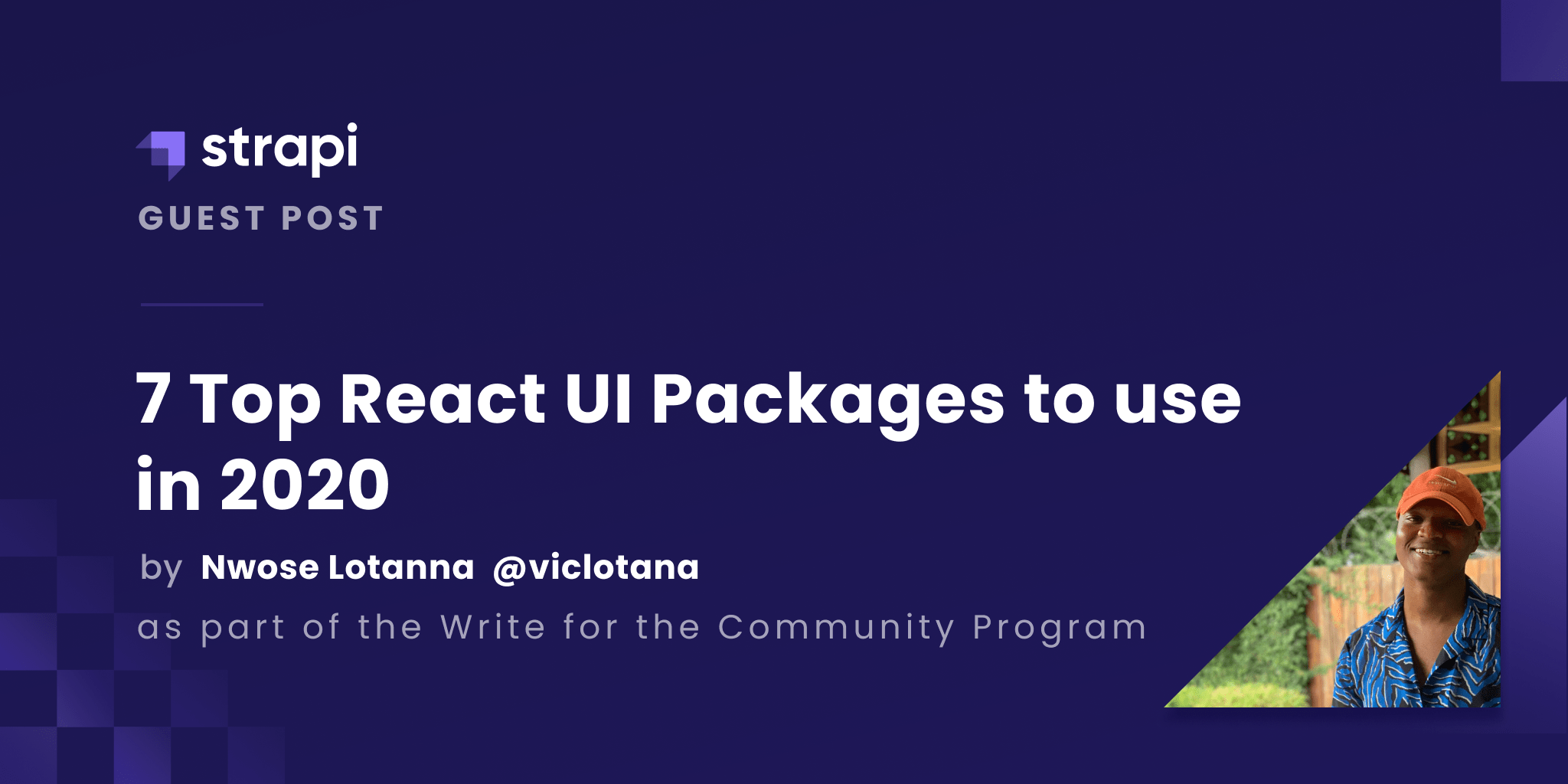 The 7 Top React UI Packages to use in 2020
