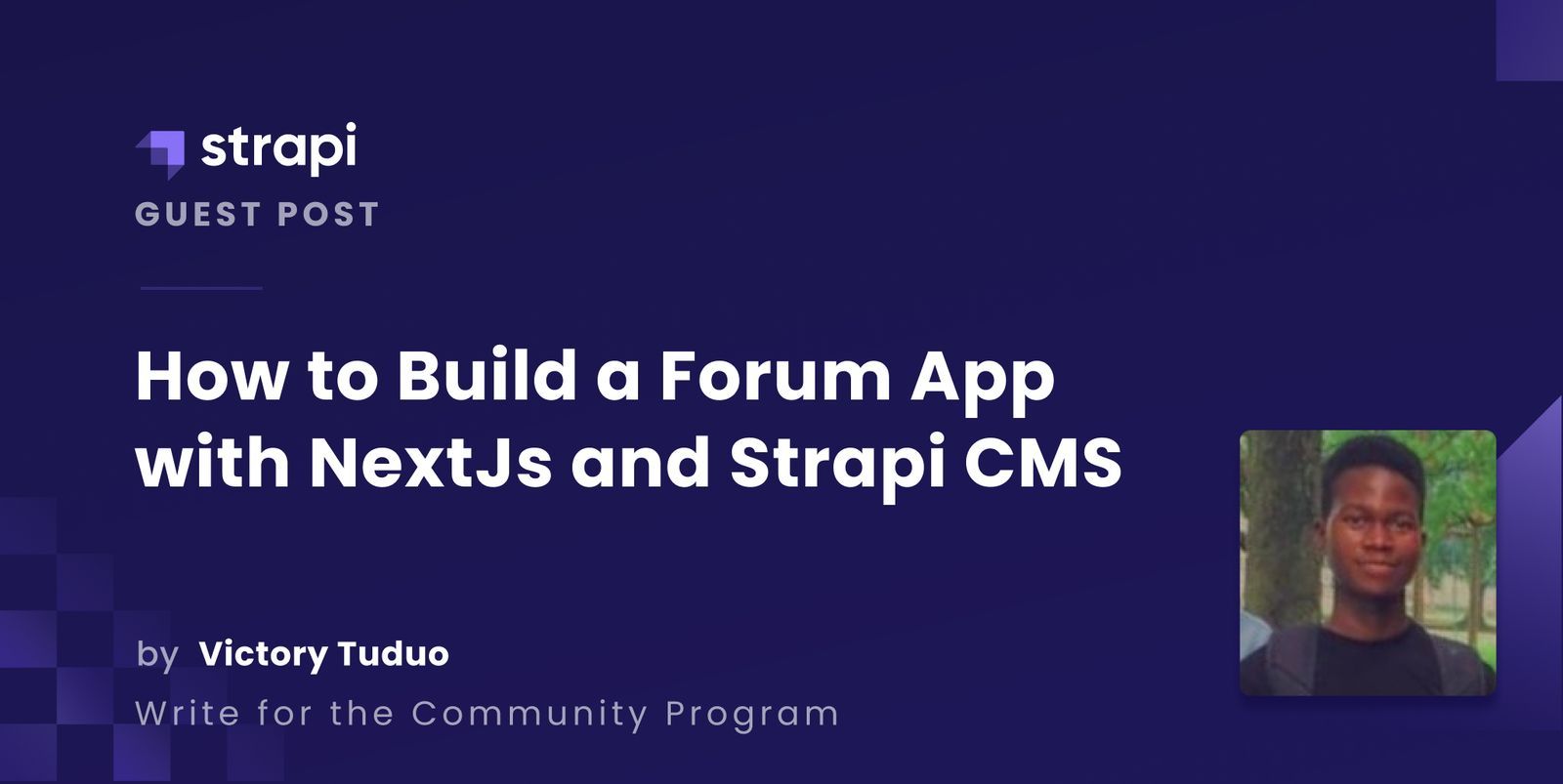 How to Build a Forum App with NextJs & Strapi CMS