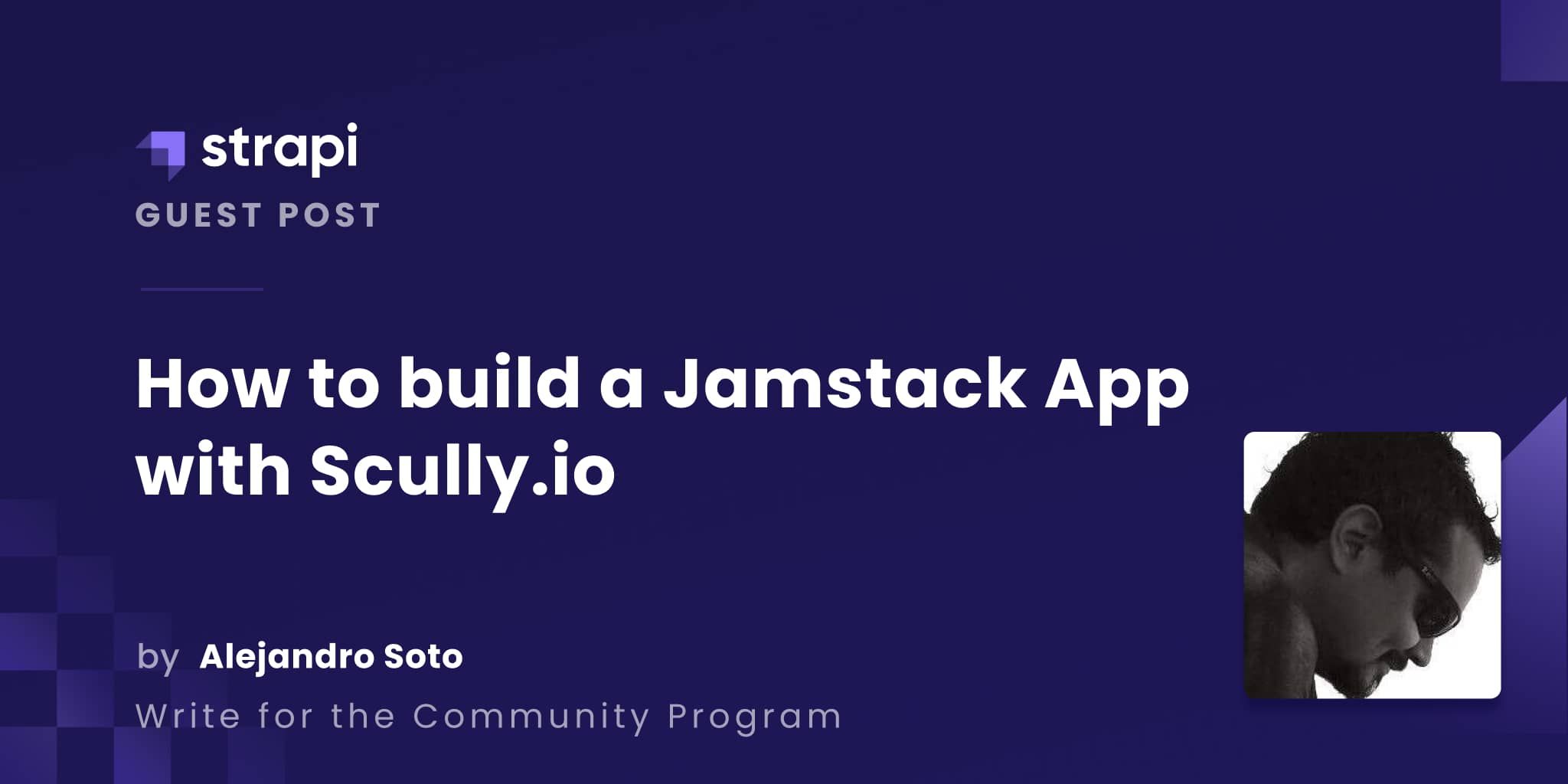 How to build a Jamstack Application with Scully.io