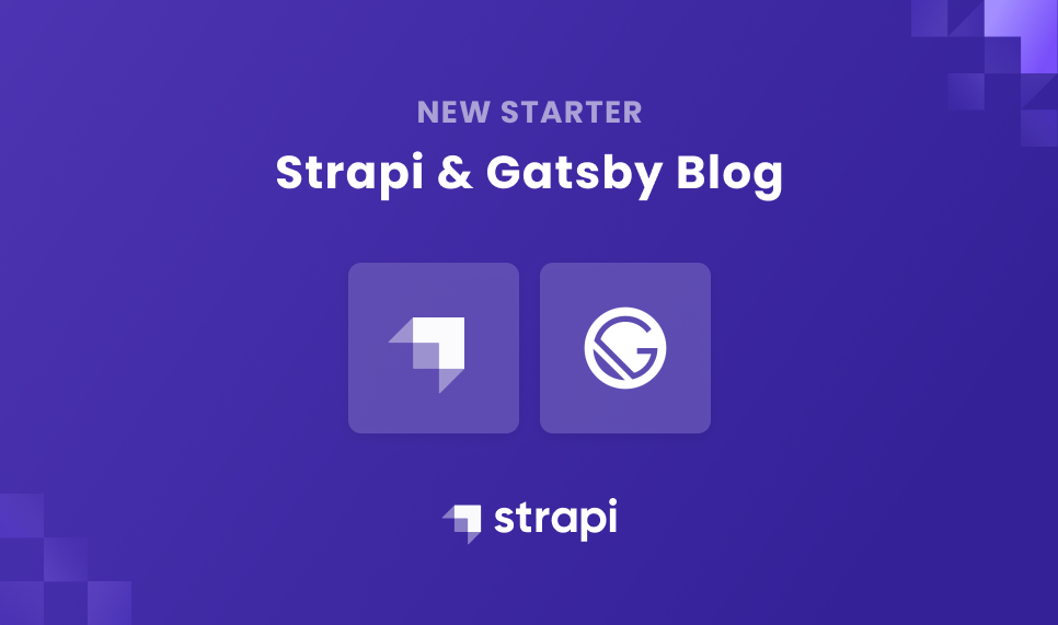 The Strapi Starter Gatsby Blog v2
