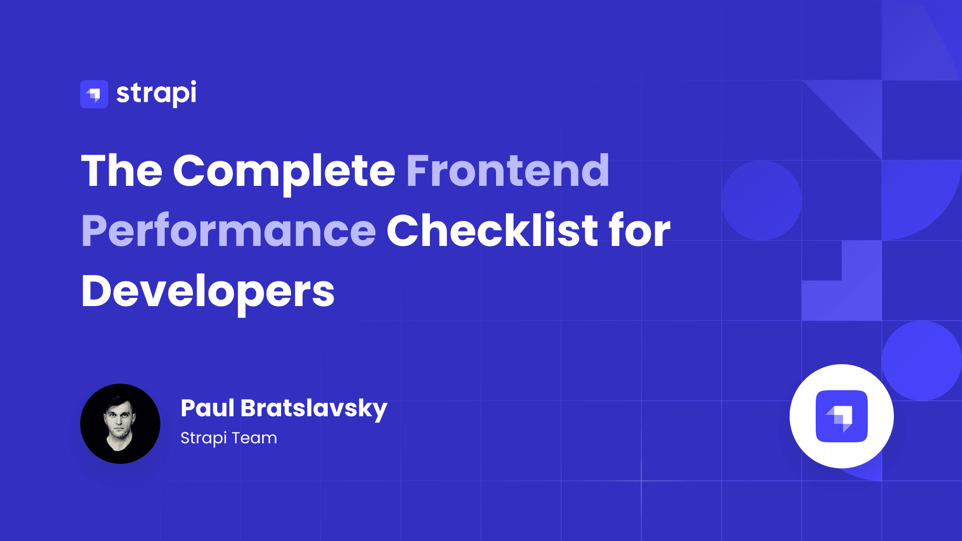 Frontend Performance Checklist 2025: Speed Up Your Site