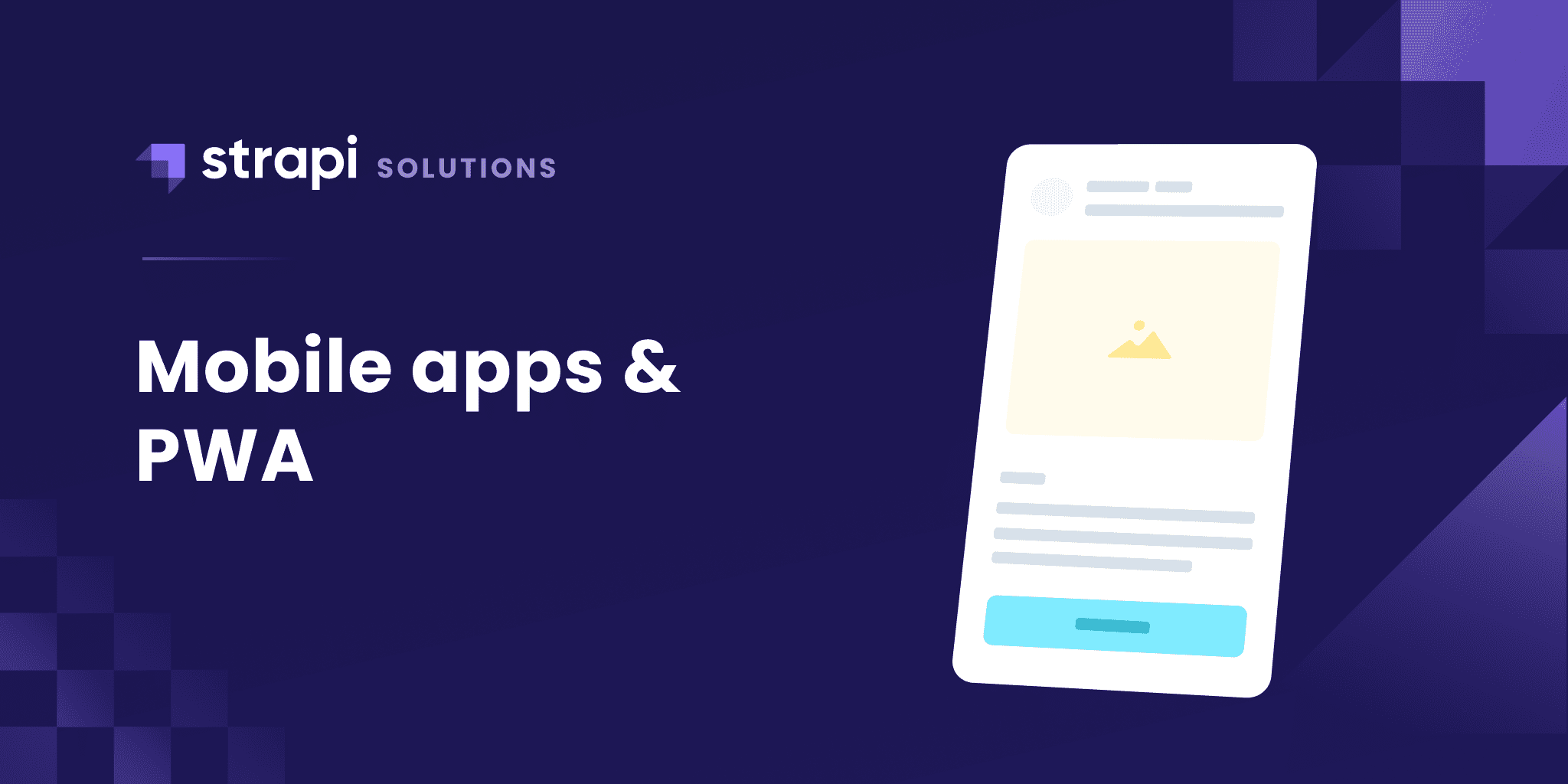Fast and Flexible Mobile Applications CMS | Strapi