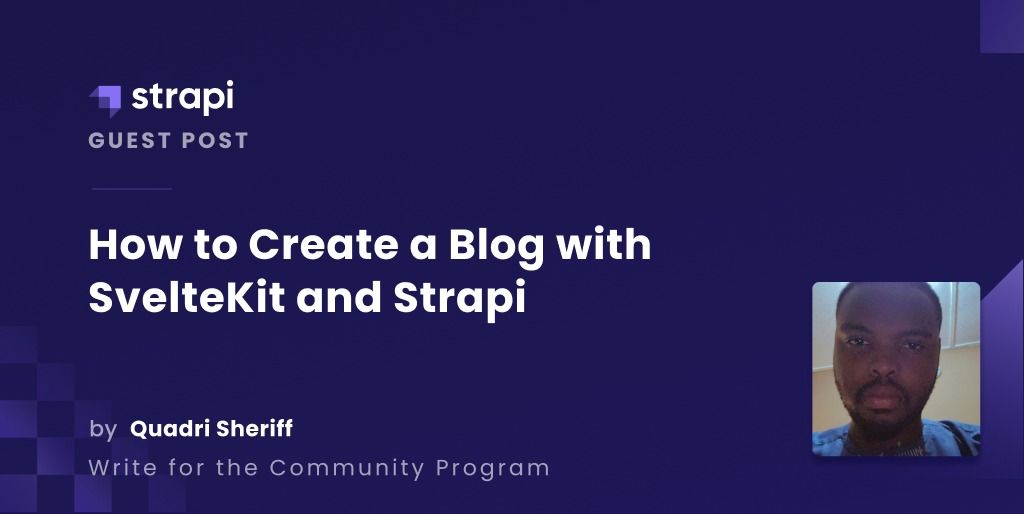 How to Create a Blog with SvelteKit & Strapi