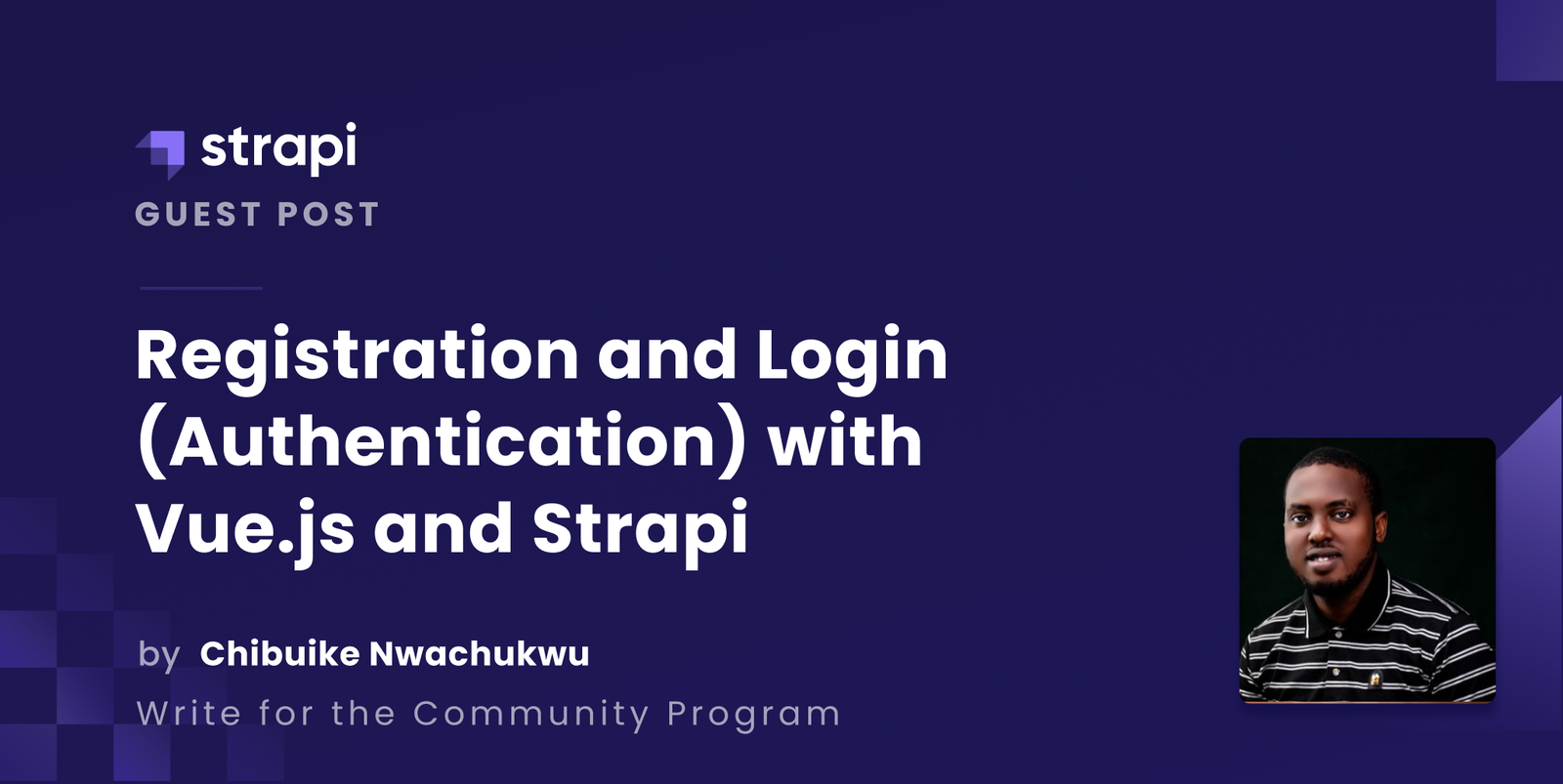 Registration and Login (Authentication) with Vue.js & Strapi